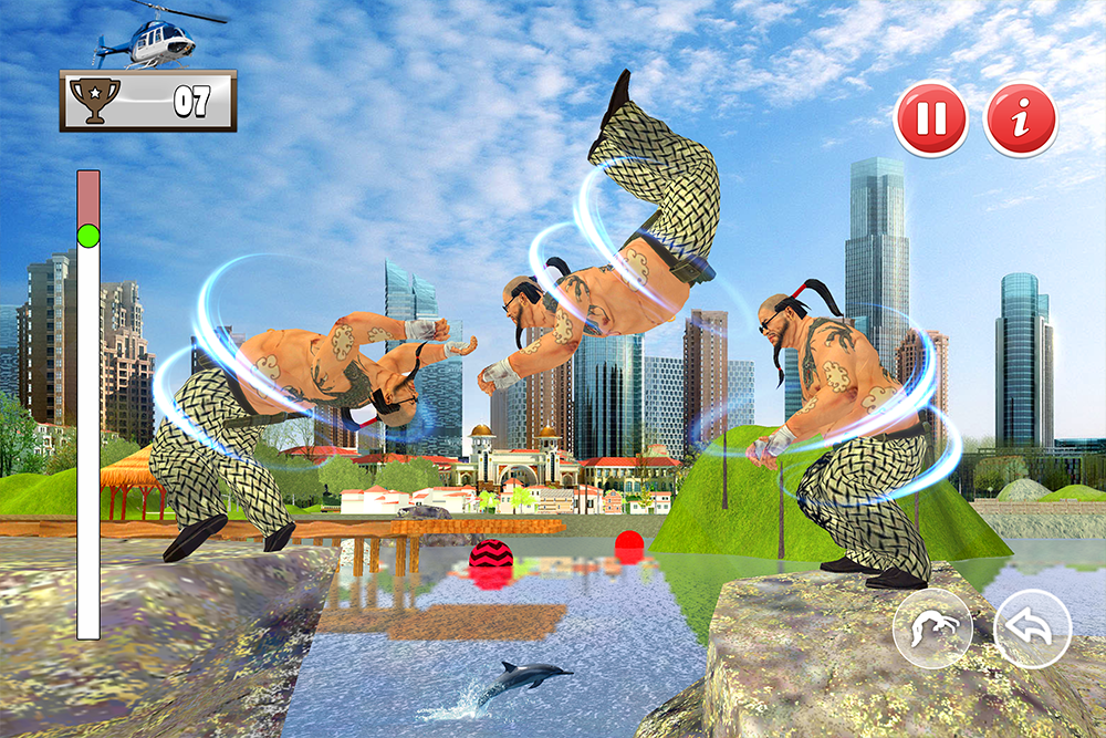 Backflip Dive 3D Oyunu Oyna - Kral Oyun Skor